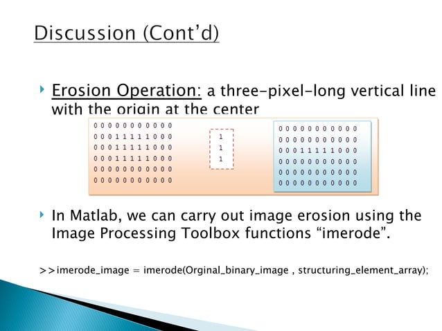 Boundary Extraction | PPT | Photo Editing Software | Computer Software ...