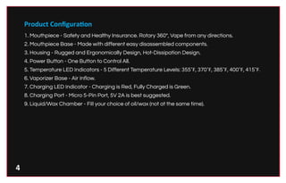 VAPORIZZATORE BOUNDLESS - CF - MANUALE D'USO | PPT | Free Download