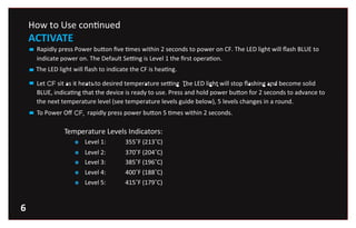 VAPORIZZATORE BOUNDLESS - CF - MANUALE D'USO | PPT | Free Download
