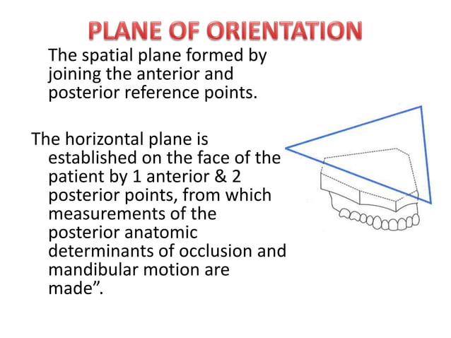 orientation jaw relation | PPTX