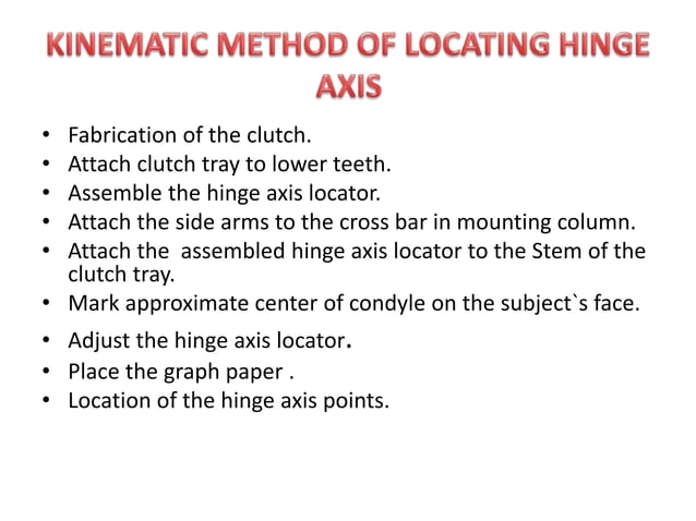 orientation jaw relation | PPTX