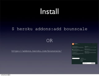 Auto scaling Heroku addon Bounscale | PDF | Cloud Computing | Internet