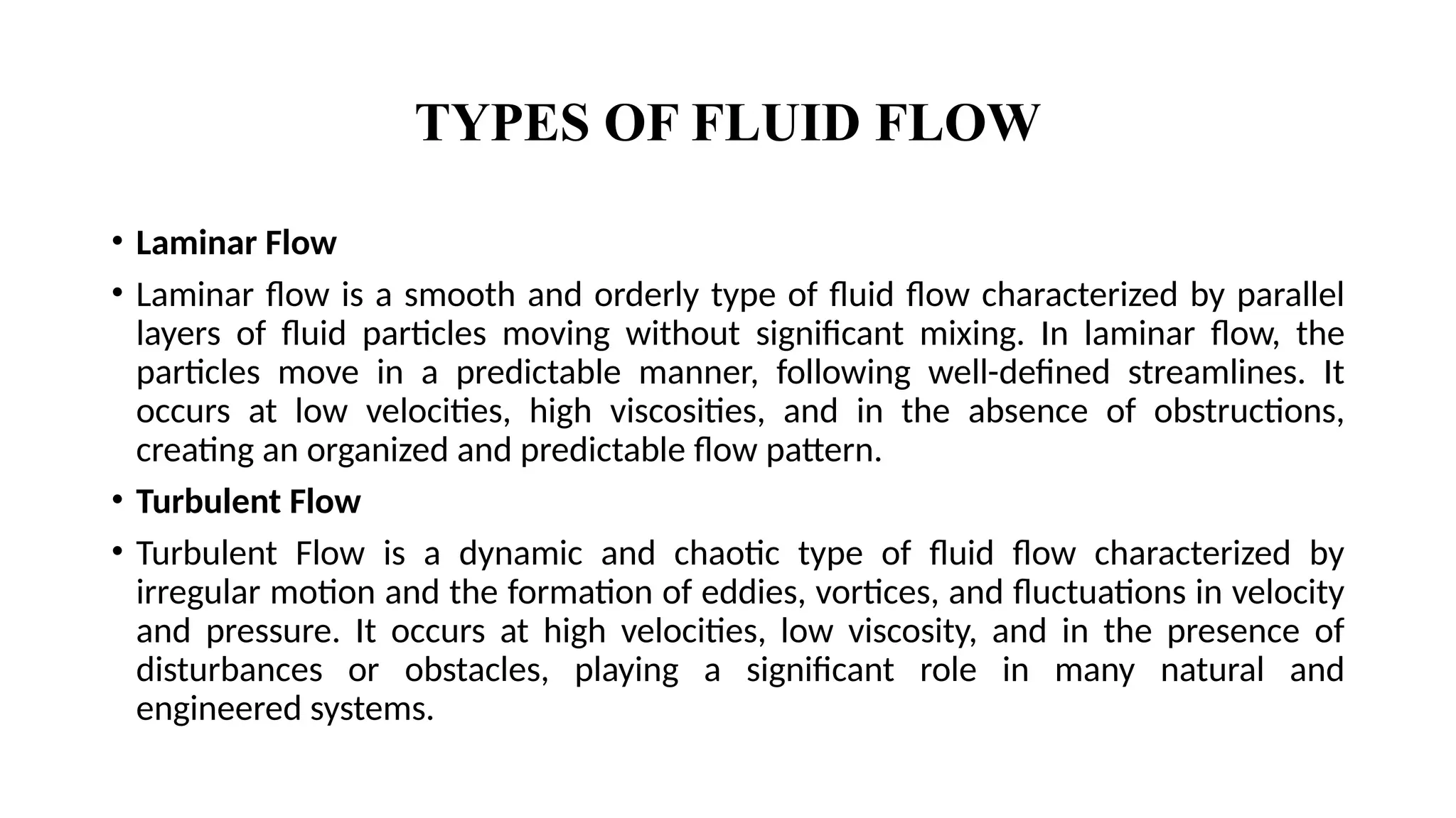 BOURDAN PRESSURE GAUGE and types of fluid flow.pptx