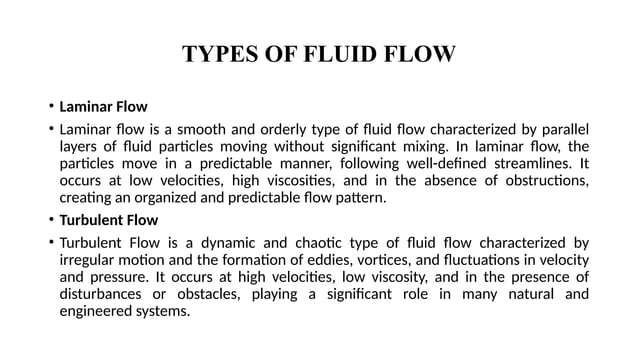 BOURDAN PRESSURE GAUGE and types of fluid flow.pptx