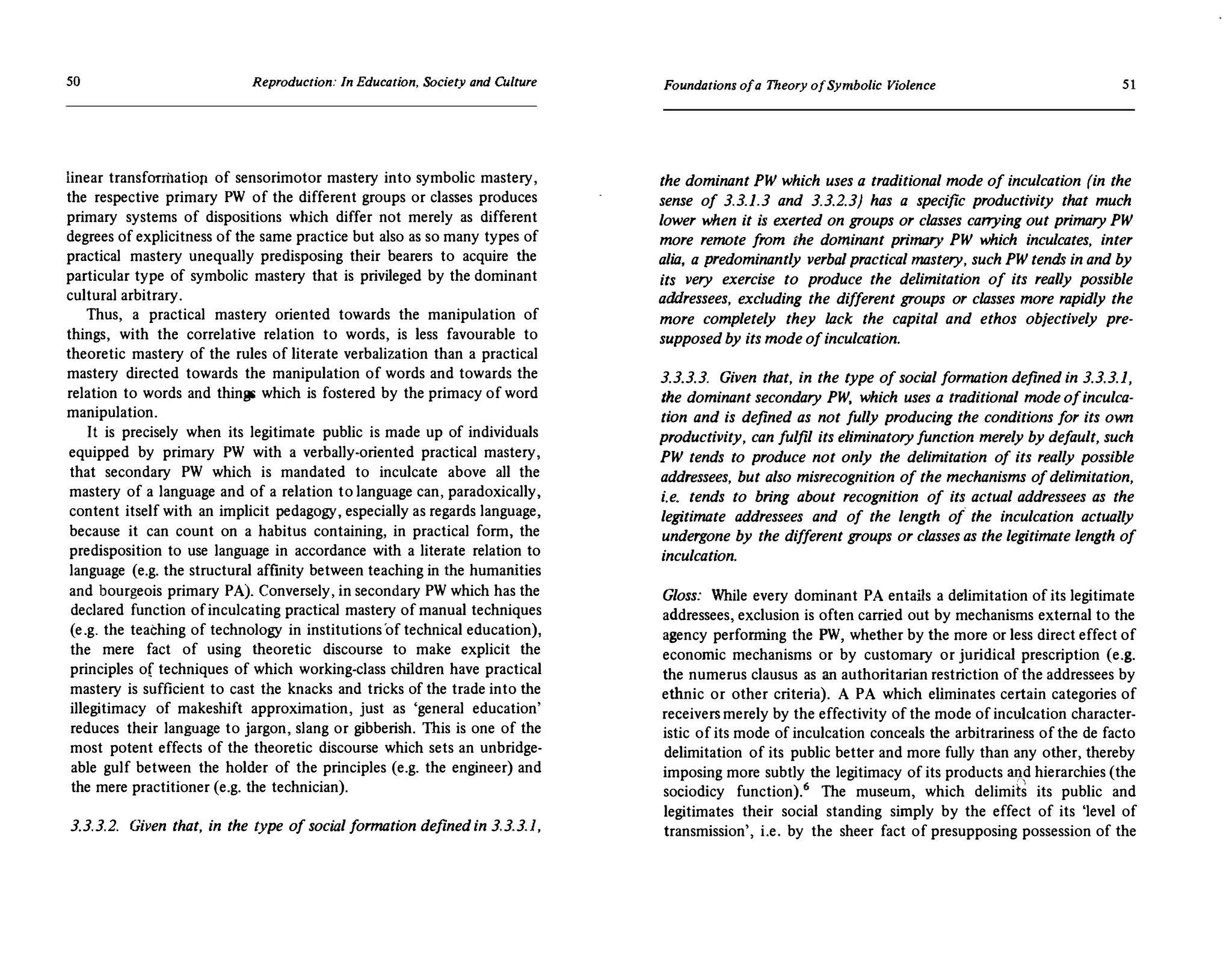 bourdieu and passeron reproduction in education society and culture.pdf ...