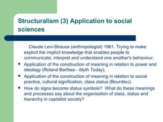 Bourdieu, Pierre: Structure and Agency | PPT