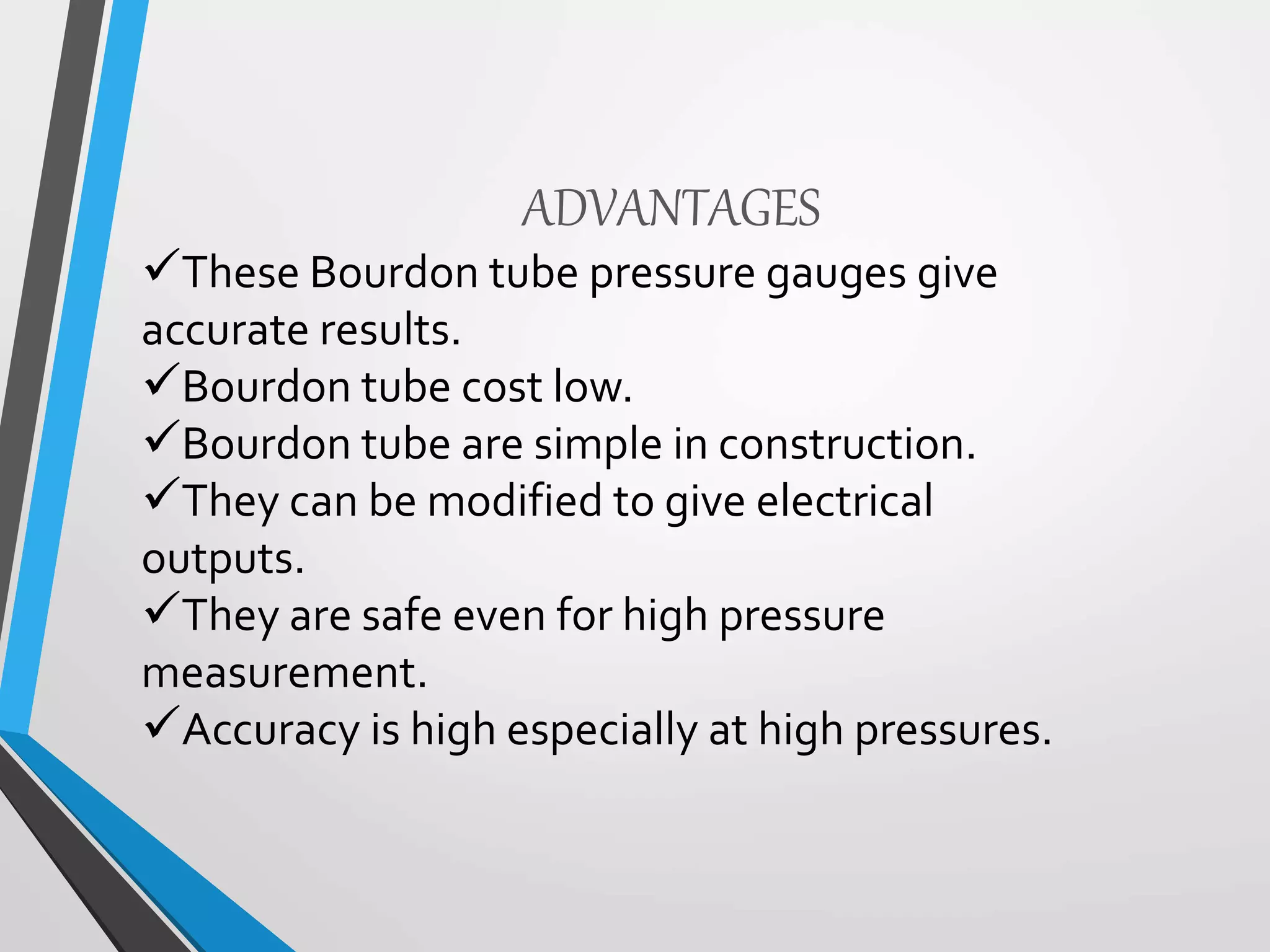 Bourdon pressure gauge | PPTX