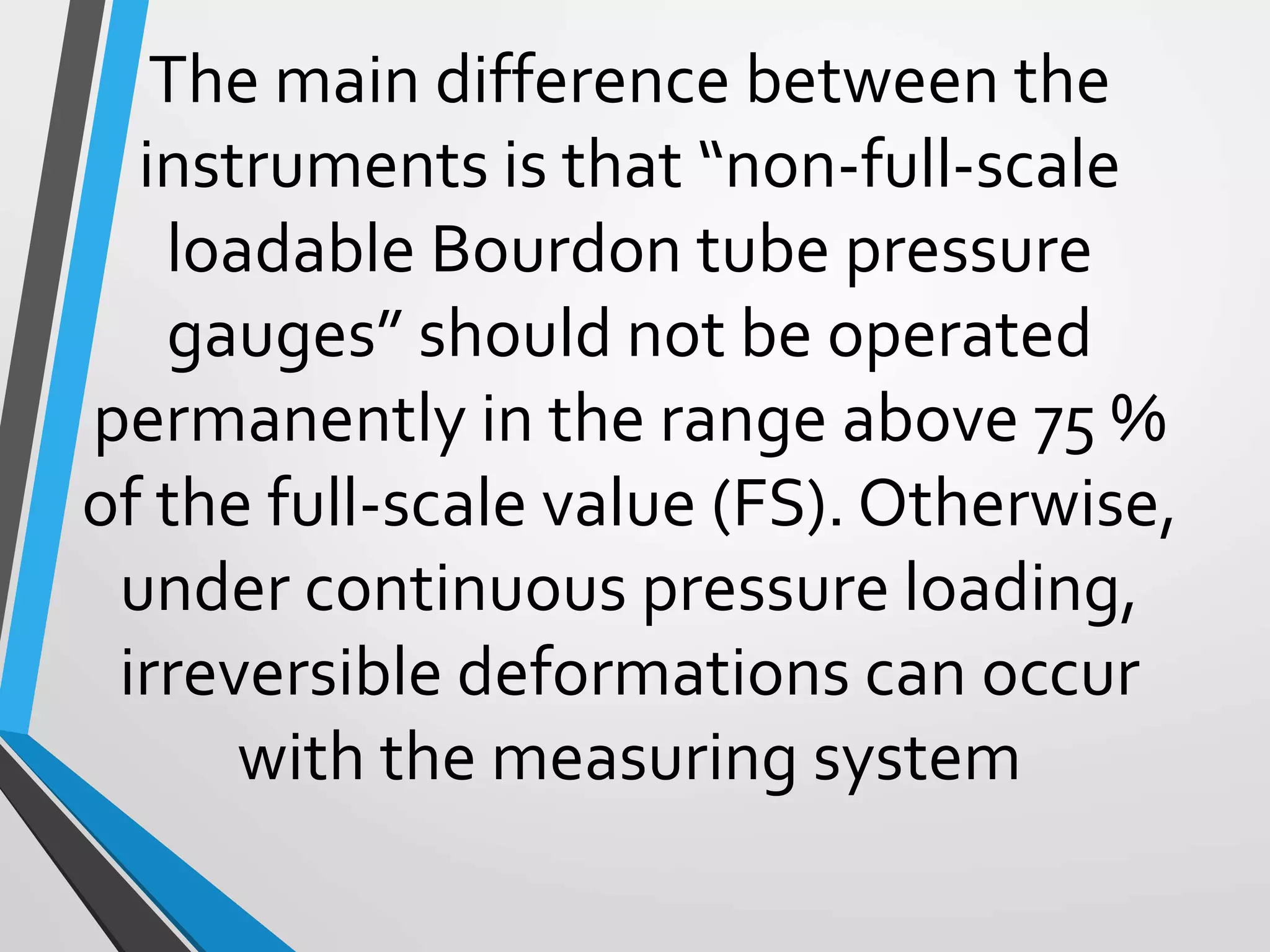 Bourdon pressure gauge | PPTX