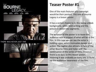 Bourne legacy campaign | PPT