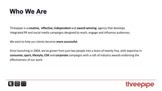 Building a PR campaign: two case studies | PPTX
