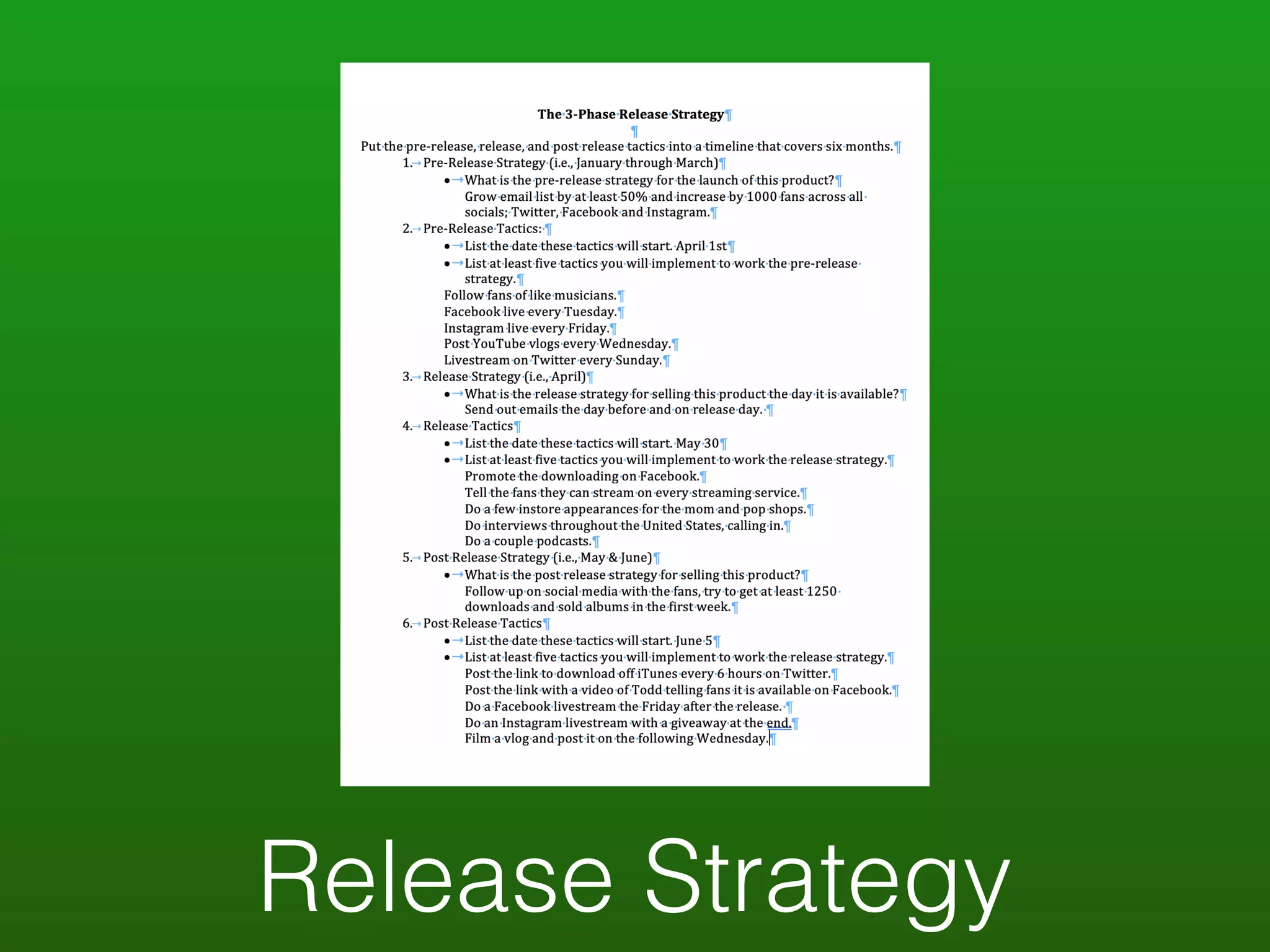 Digital Release Strategy | PDF