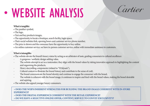 Mystery Shopping Report - Luxury Brands | PDF