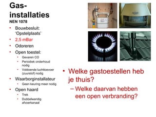 Bouwkunde 2 voor vastgoed en makelaardij les 12 installaties meterkast ...