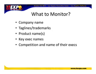 Social Media Monitoring: Presentation on Social Media Monitoring: Why ...