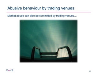 Bovill briefing - Market Abuse Regulation | PDF