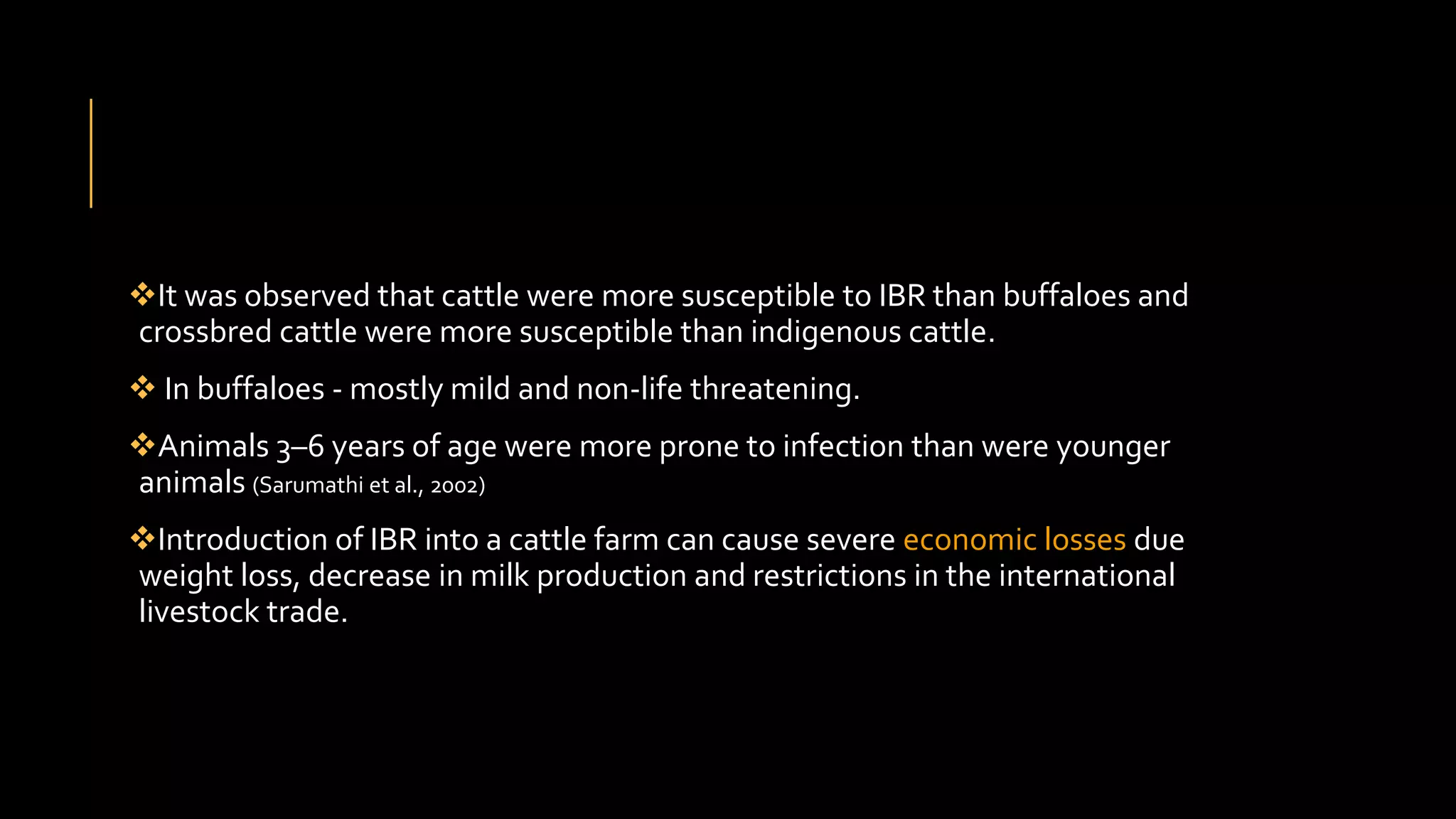 Bovine herpes virus 1 affections -(Infectious bovine rhinotracheitis ...