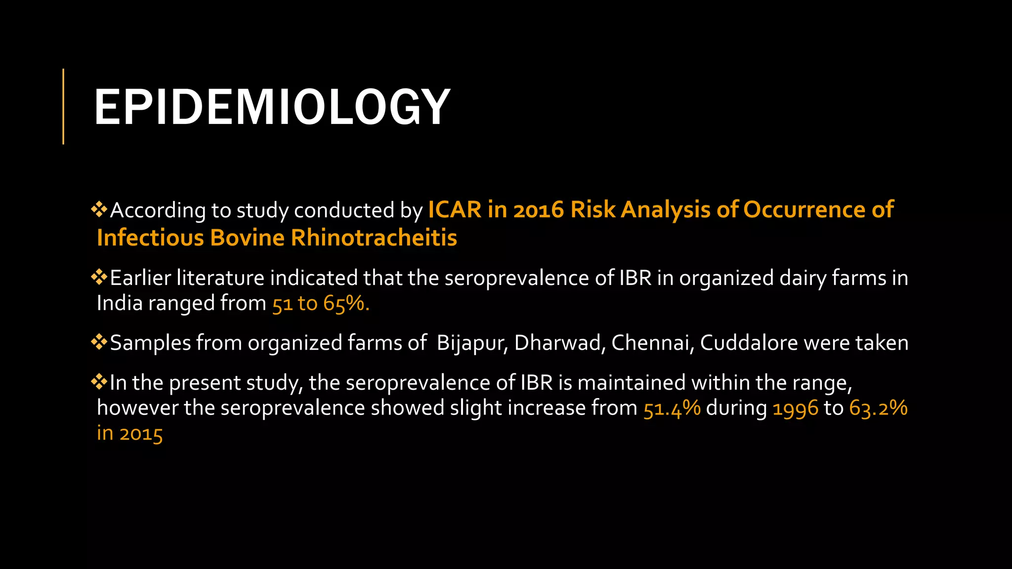 Bovine herpes virus 1 affections -(Infectious bovine rhinotracheitis ...