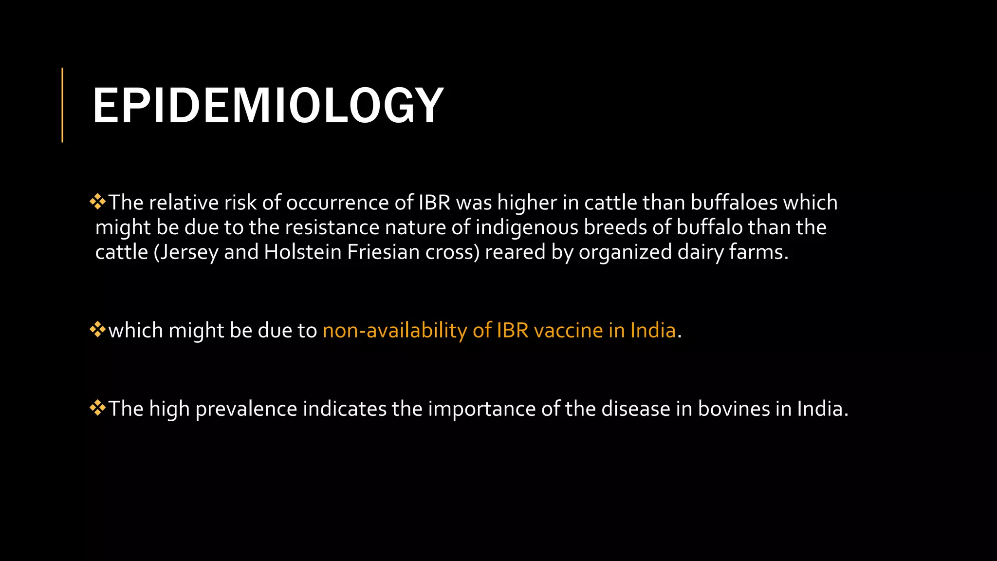 Bovine herpes virus 1 affections -(Infectious bovine rhinotracheitis ...
