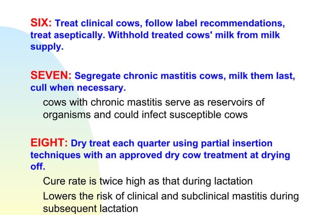 Bovine mastitis | PPT