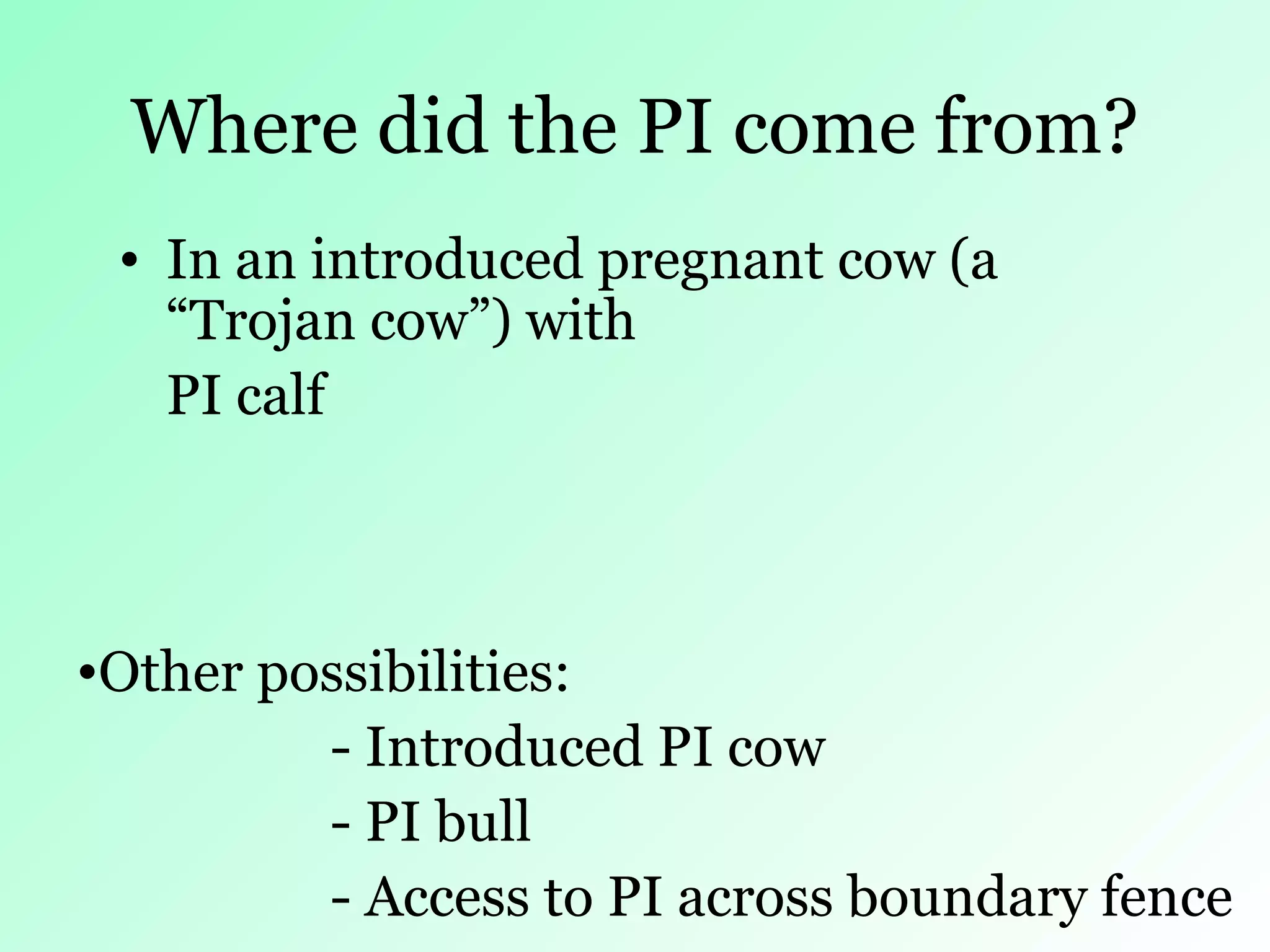 Bovine Viral Diarrhoea Virus | PPT