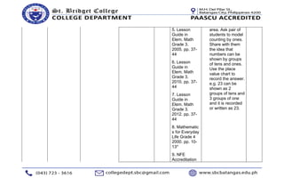 BOW-MULTIGRADE-CLASSROOM (1).pdf grade3 mathematics | PDF