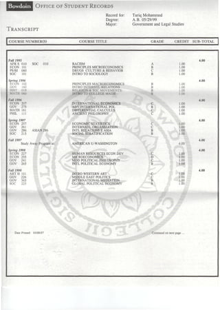 Bowdoin Transcript, Class of 1999 | PDF