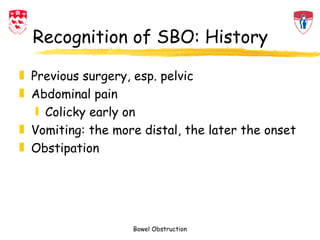 Bowel Obstruction | PPT