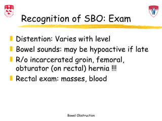 Bowel Obstruction | PPT