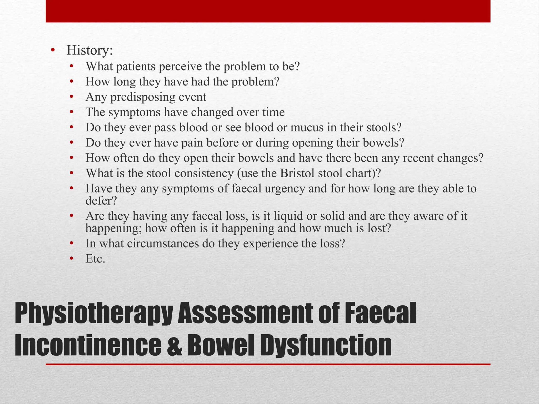 Bowel and ball and Anorectal Dysfunction.pptx