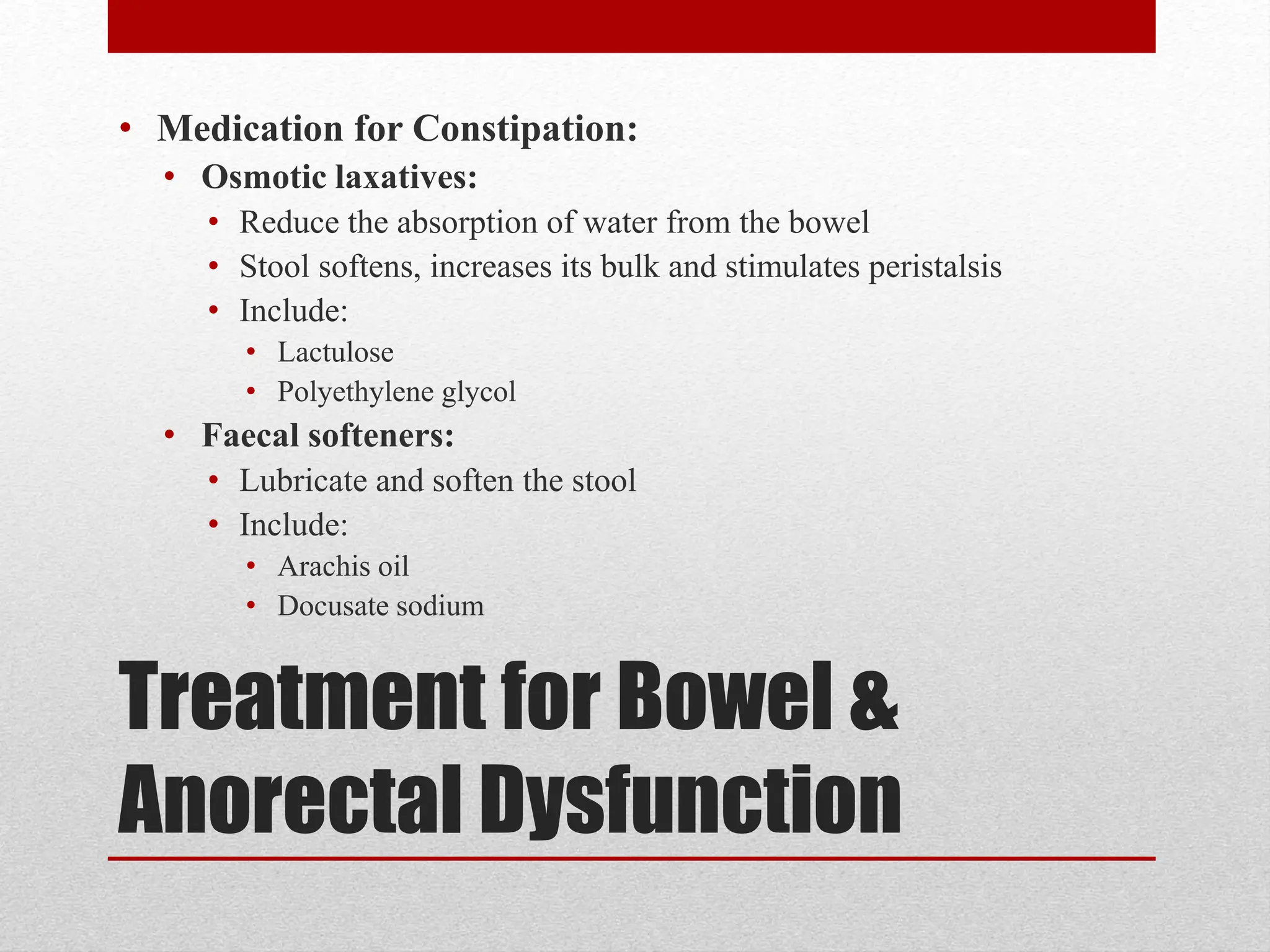 Bowel and ball and Anorectal Dysfunction.pptx