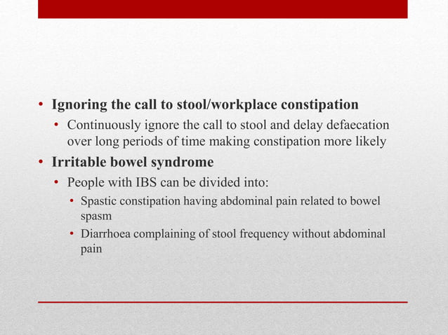 Bowel and ball and Anorectal Dysfunction.pptx | Digestive Disorders ...