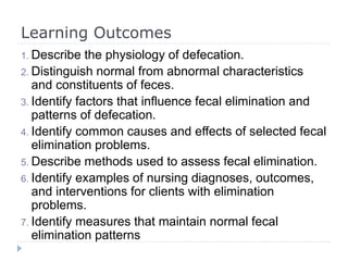 BOWEL ELIMINATION INTRODUCTION | PPTX