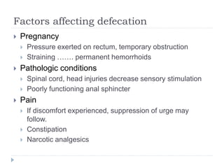 BOWEL ELIMINATION INTRODUCTION | PPTX