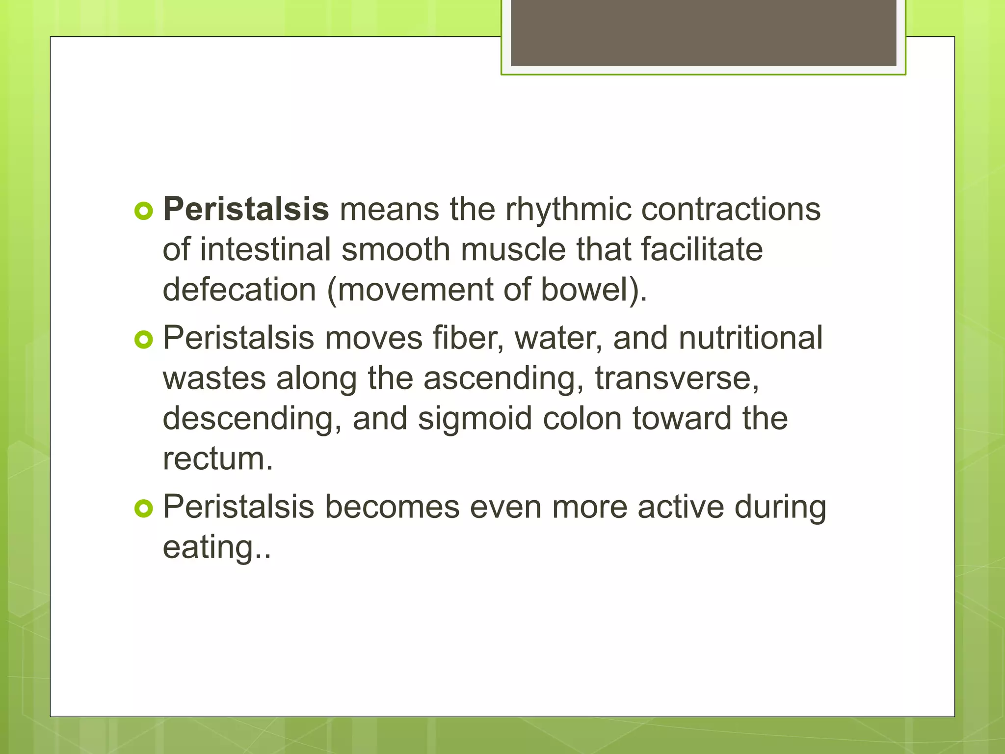 Bowel elimination | PPTX