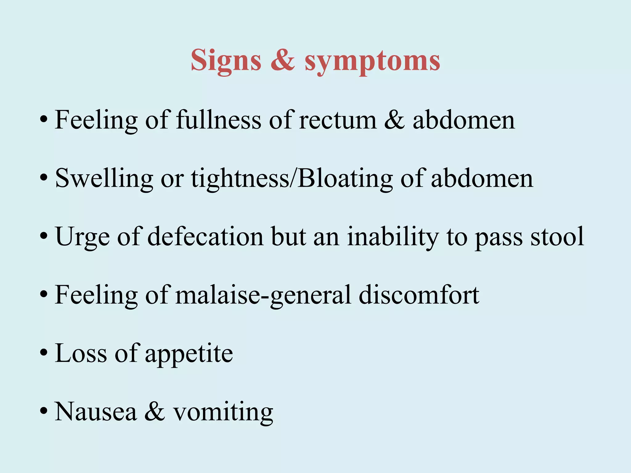 Bowel elimination ppt | PPTX