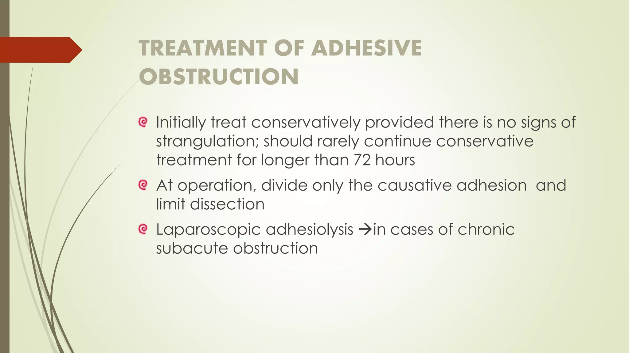 Bowel obstruction | PPTX