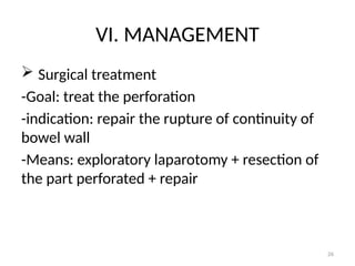 BOWEL PERFORATION AND PERITONITIS .pptx