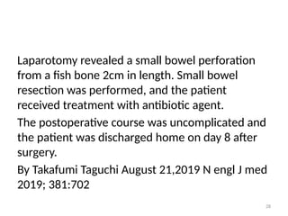 BOWEL PERFORATION AND PERITONITIS .pptx