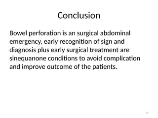 BOWEL PERFORATION AND PERITONITIS .pptx