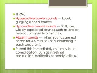 Bowel sound | PPT