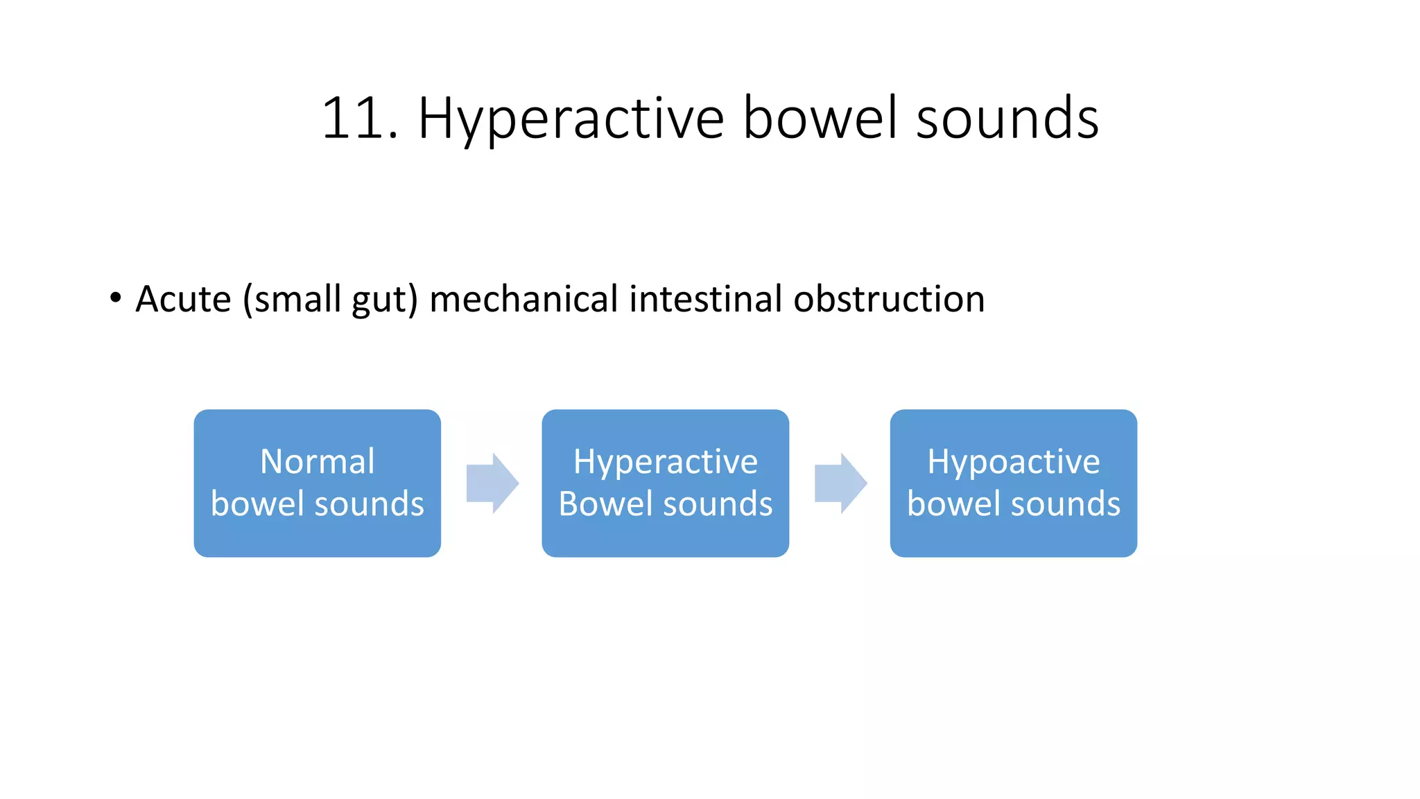 Bowel sounds | PPTX
