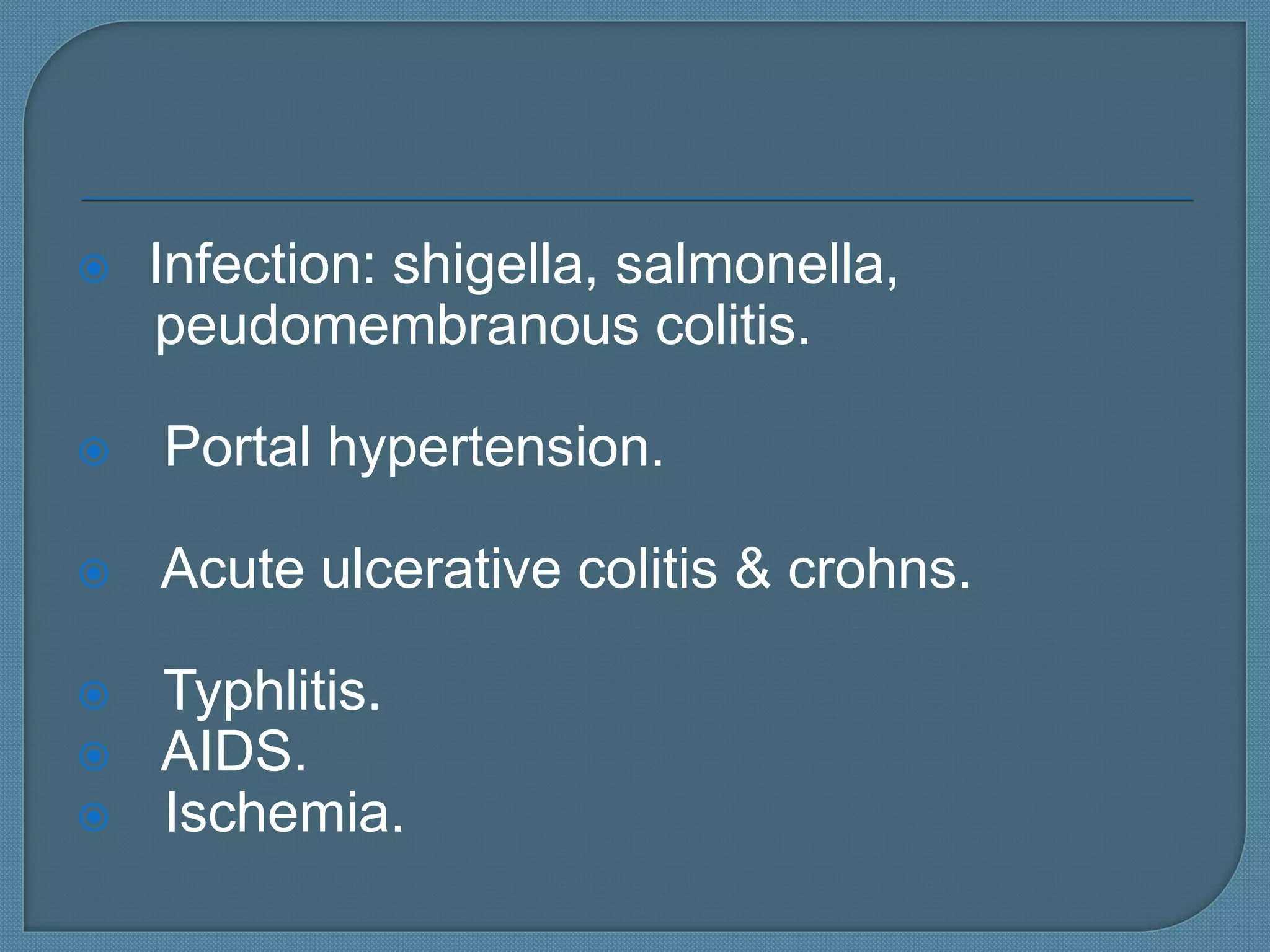Bowel Wall Thickening CT Pattern | PPTX