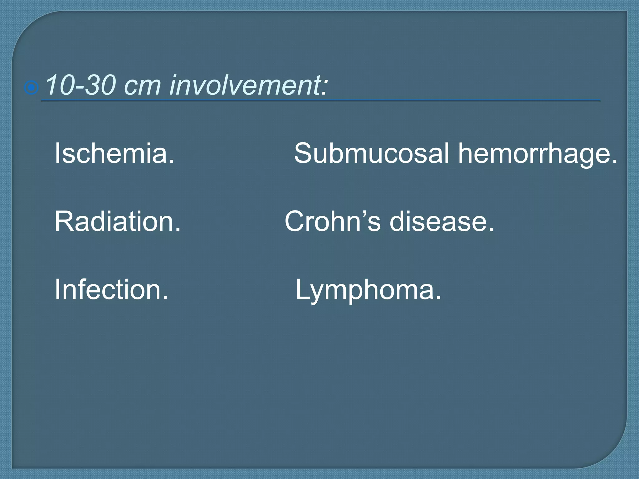 Bowel Wall Thickening CT Pattern | PPTX