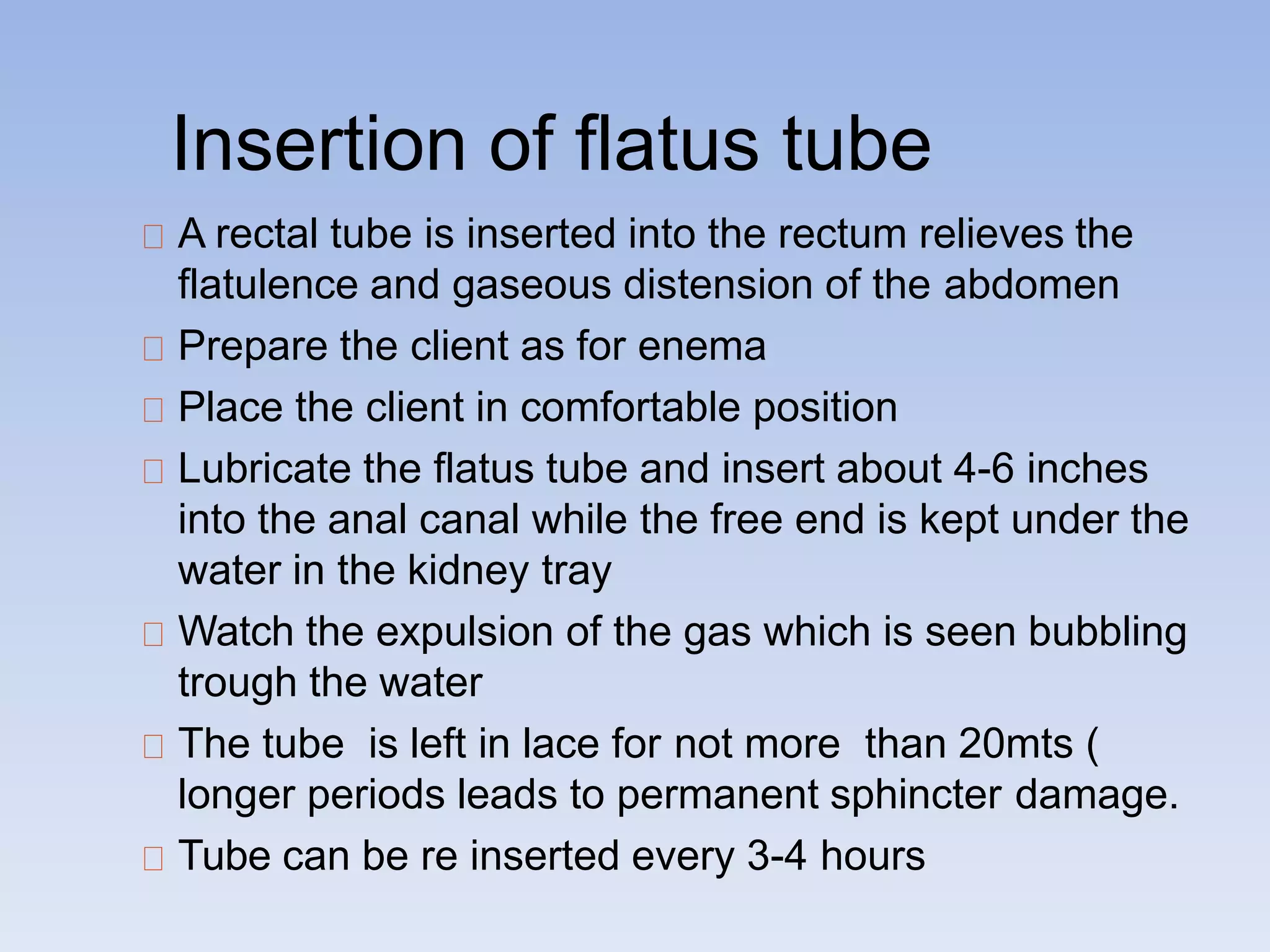 Bowel washing | PPTX