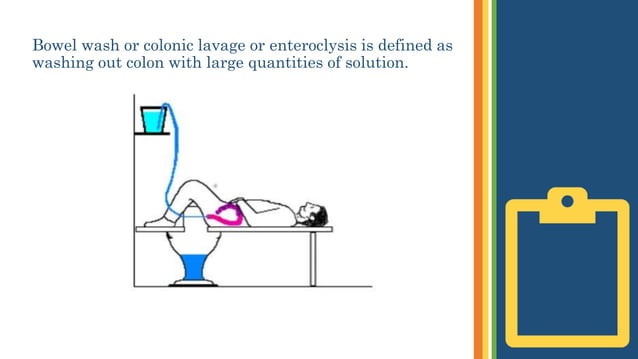 Bowel Wash | PPTX | Surgery | Medical Health