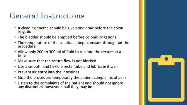 Bowel Wash | PPTX | Surgery | Medical Health