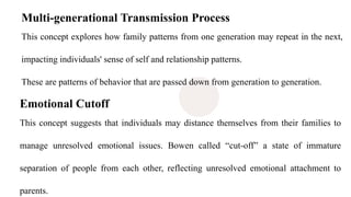 BOWEN FAMILY SYSTEMS THERAPY/THEORY.pptx
