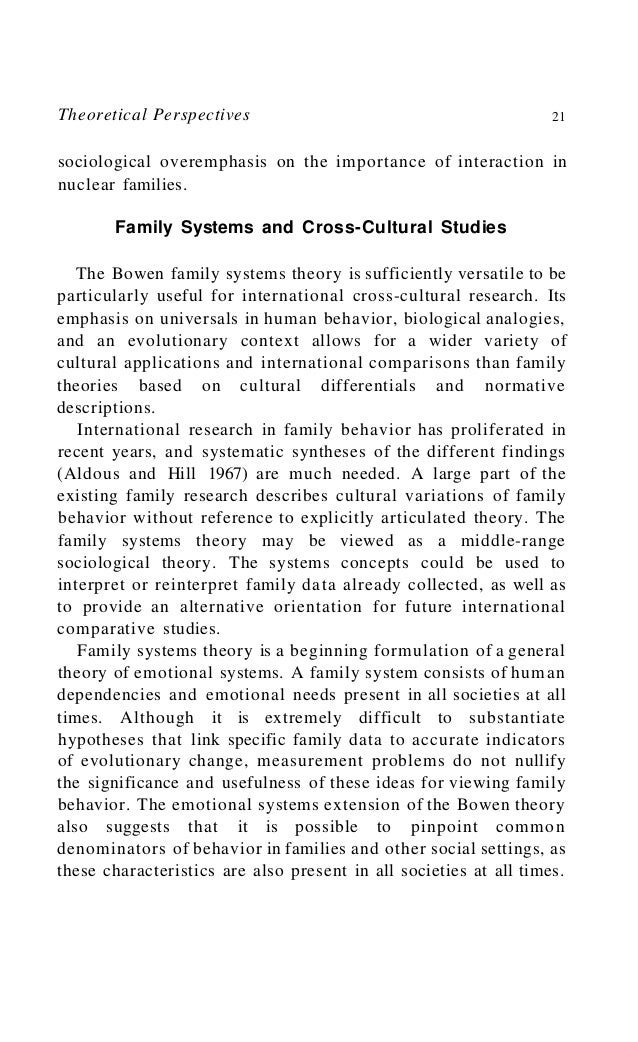 The Bowen Family Theory And Its Uses at Anitra Bourne blog