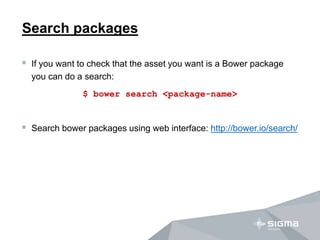 Bower introduction | PPTX
