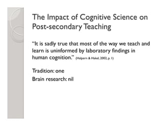 Fail Better: Teaching Students How to Fail to Succeed | PDF